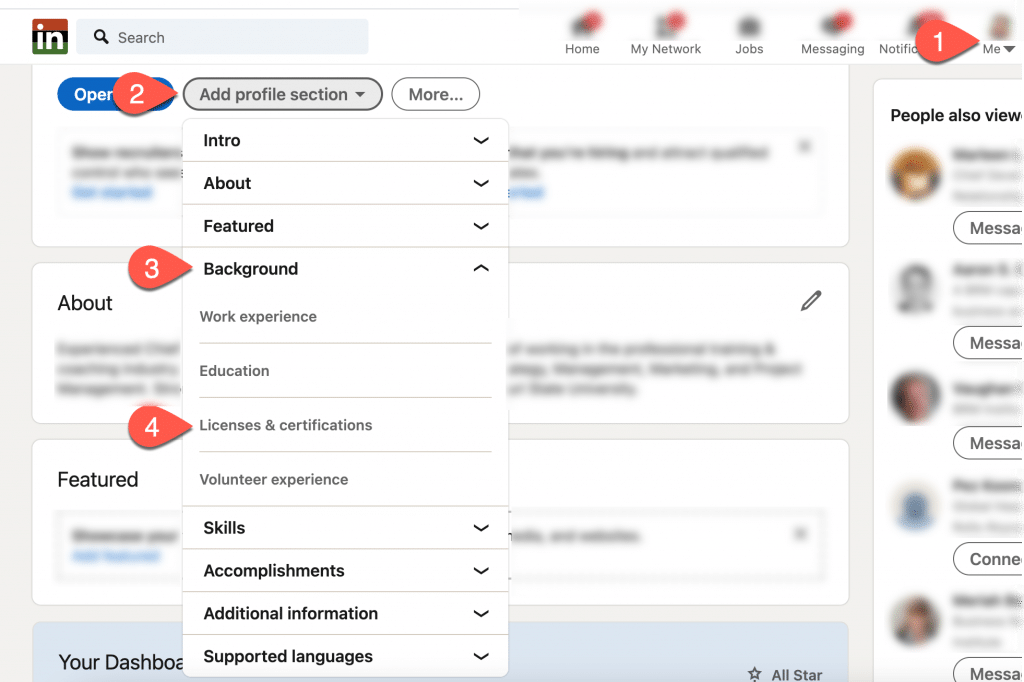 Adding Certifications To Your Linkedin Profile Brm Institute