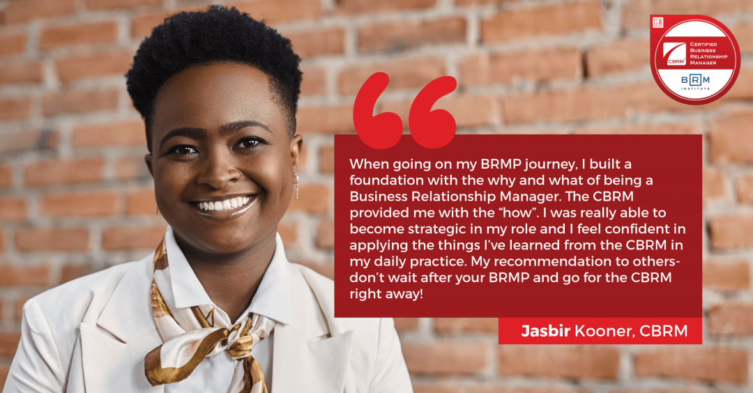 Certified Business Relationship Manager (CBRM®) - BRM Institute